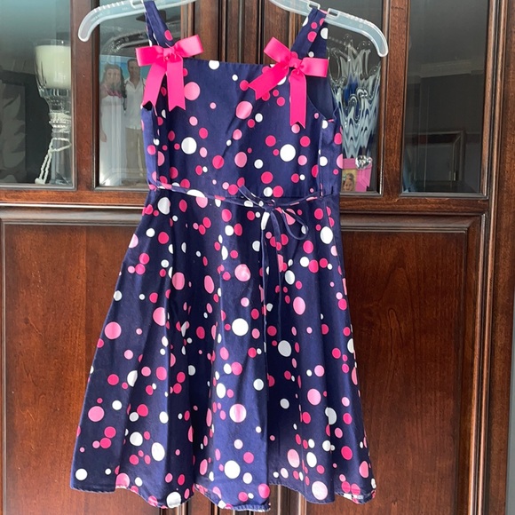 Bonnie Jean | Dresses | Bonnie Jean Size 6 Girls Polka Dot Dress | Poshmark
